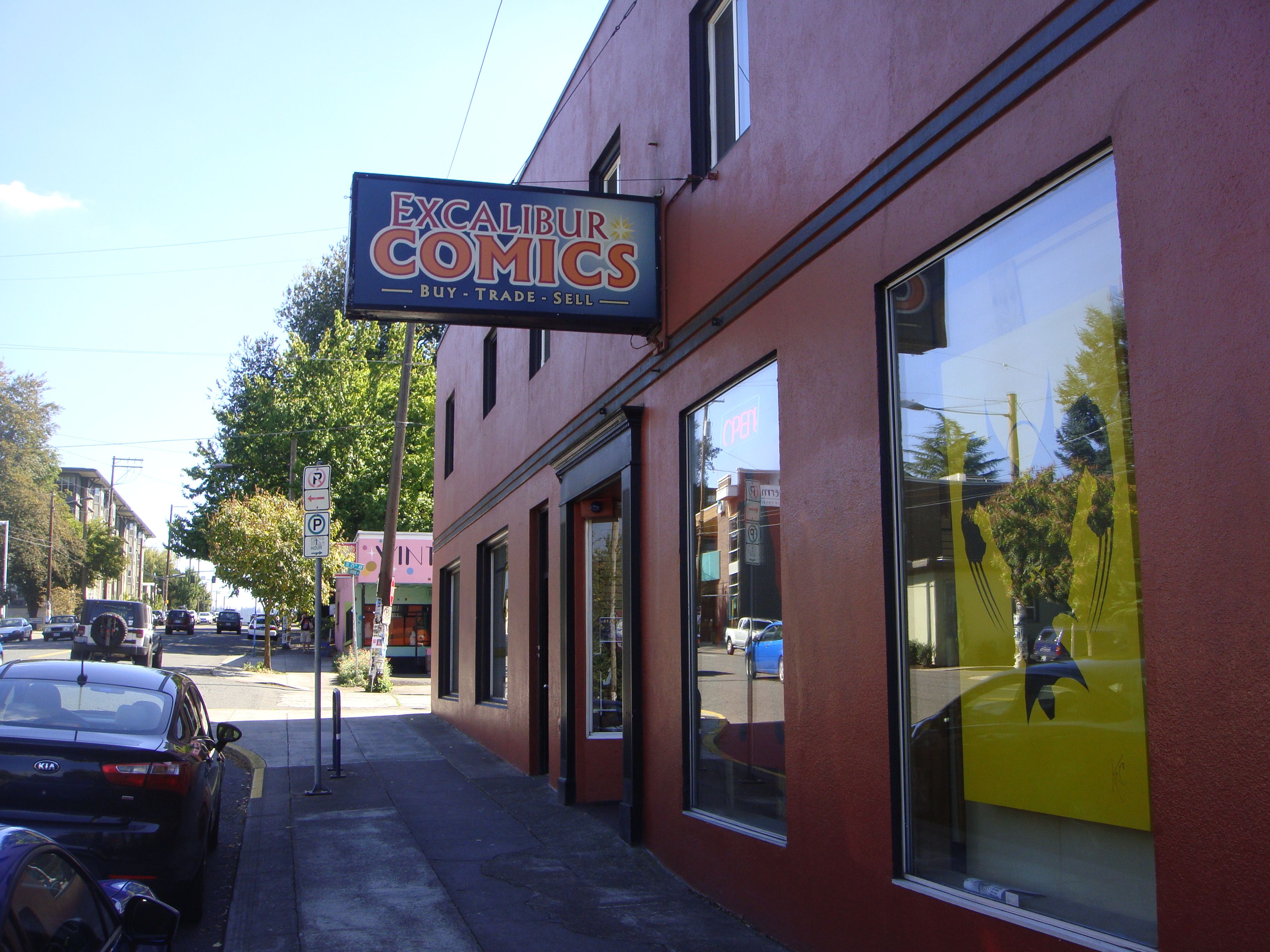 My comic book shoppe - Excalibur Comics