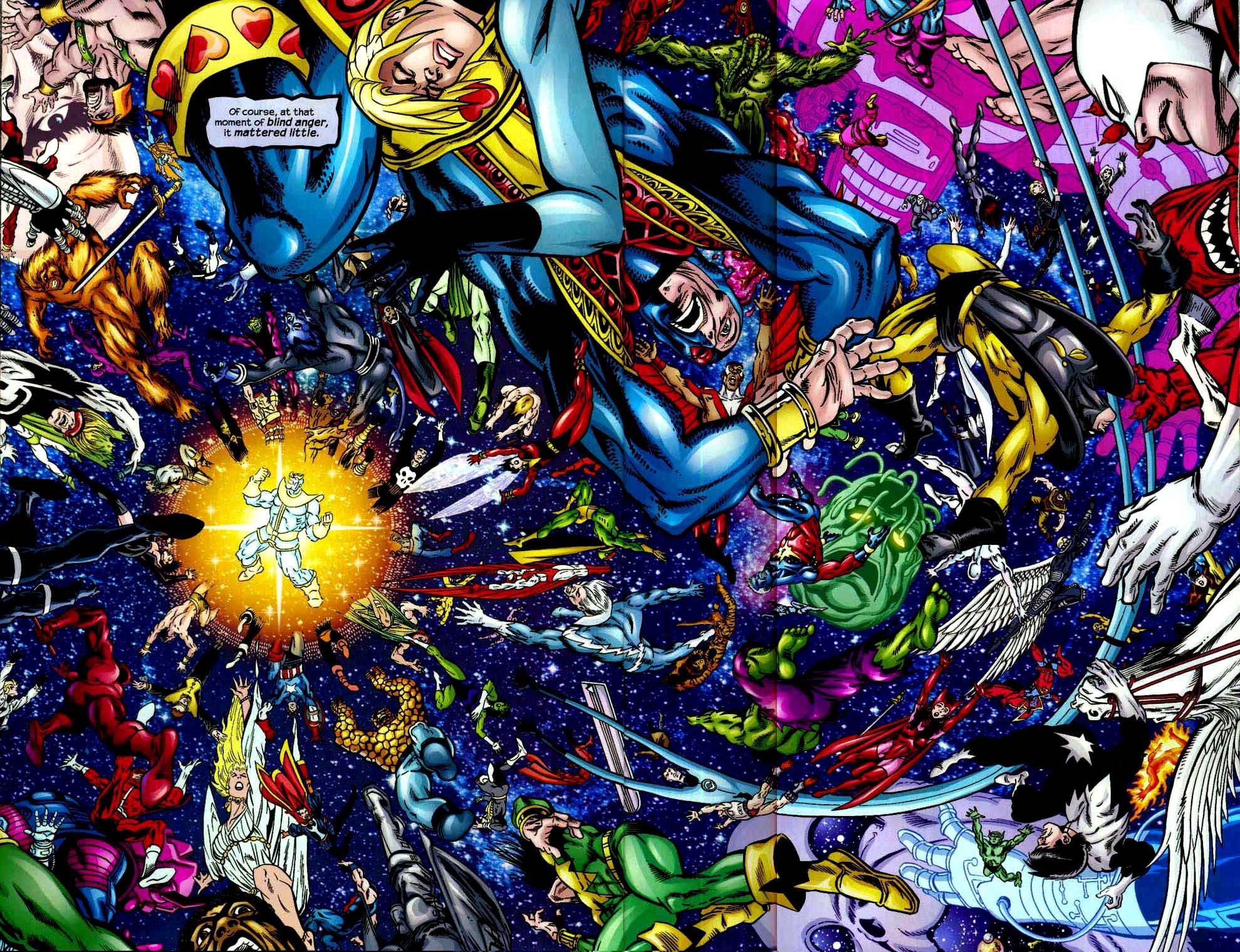 Drawing Crazy Patterns - The Entire Marvel Earth is Destroyed! Wait ...