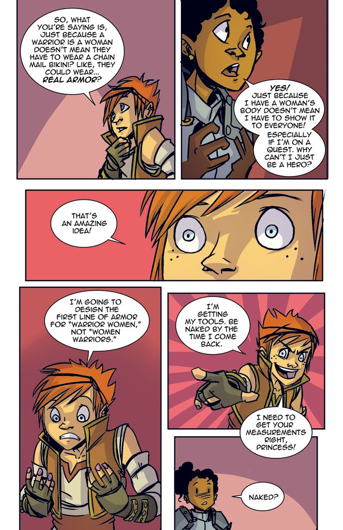 Went to Tell Everybody - Princeless Volume 1: Save Yourself