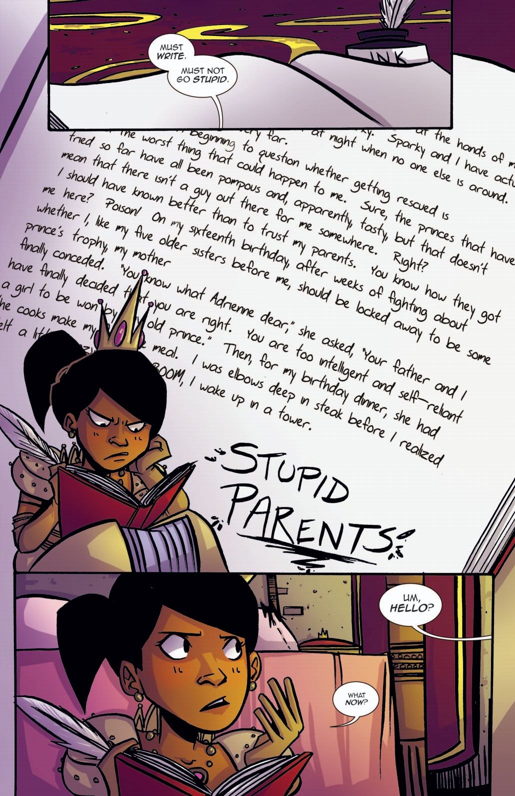 Went to Tell Everybody - Princeless Volume 1: Save Yourself