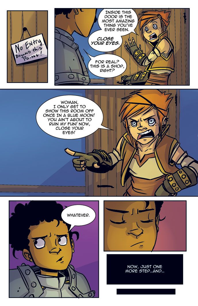 Went to Tell Everybody - Princeless Volume 1: Save Yourself