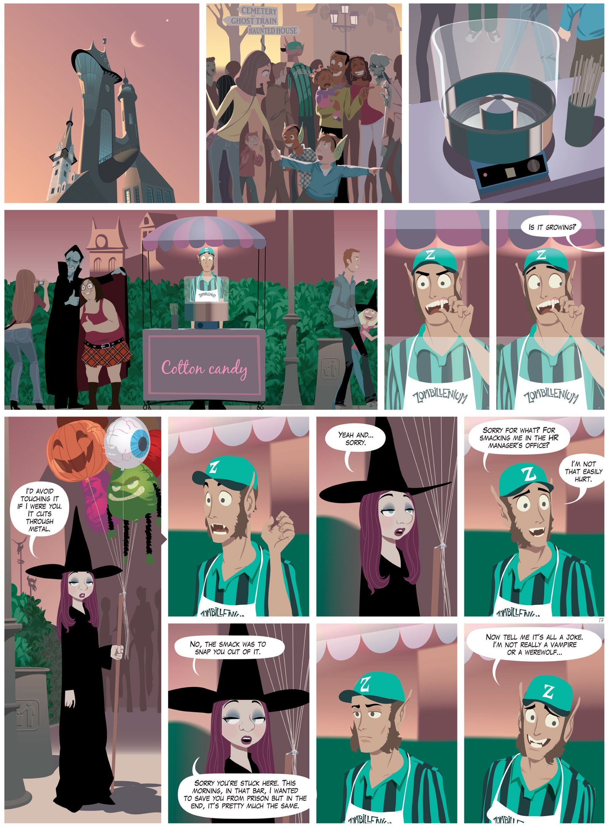 Went to Tell Everybody - Zombillenium Volume 1: Gretchen