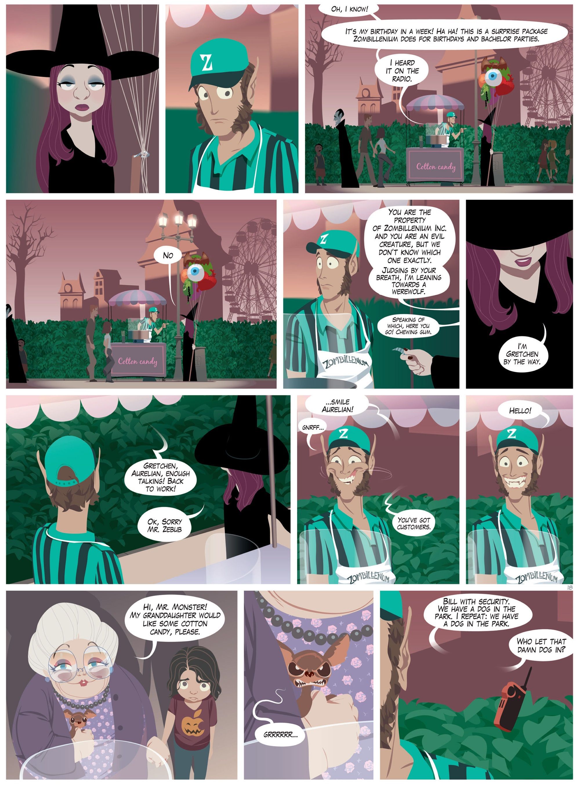 Went to Tell Everybody - Zombillenium Volume 1: Gretchen