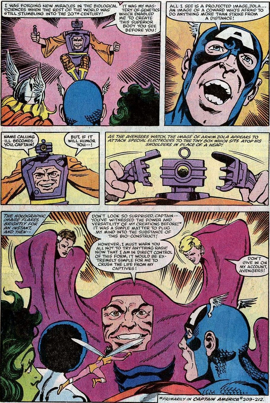 I Love Ya But You're Strange - That Time Arnim Zola Disguised Himself ...