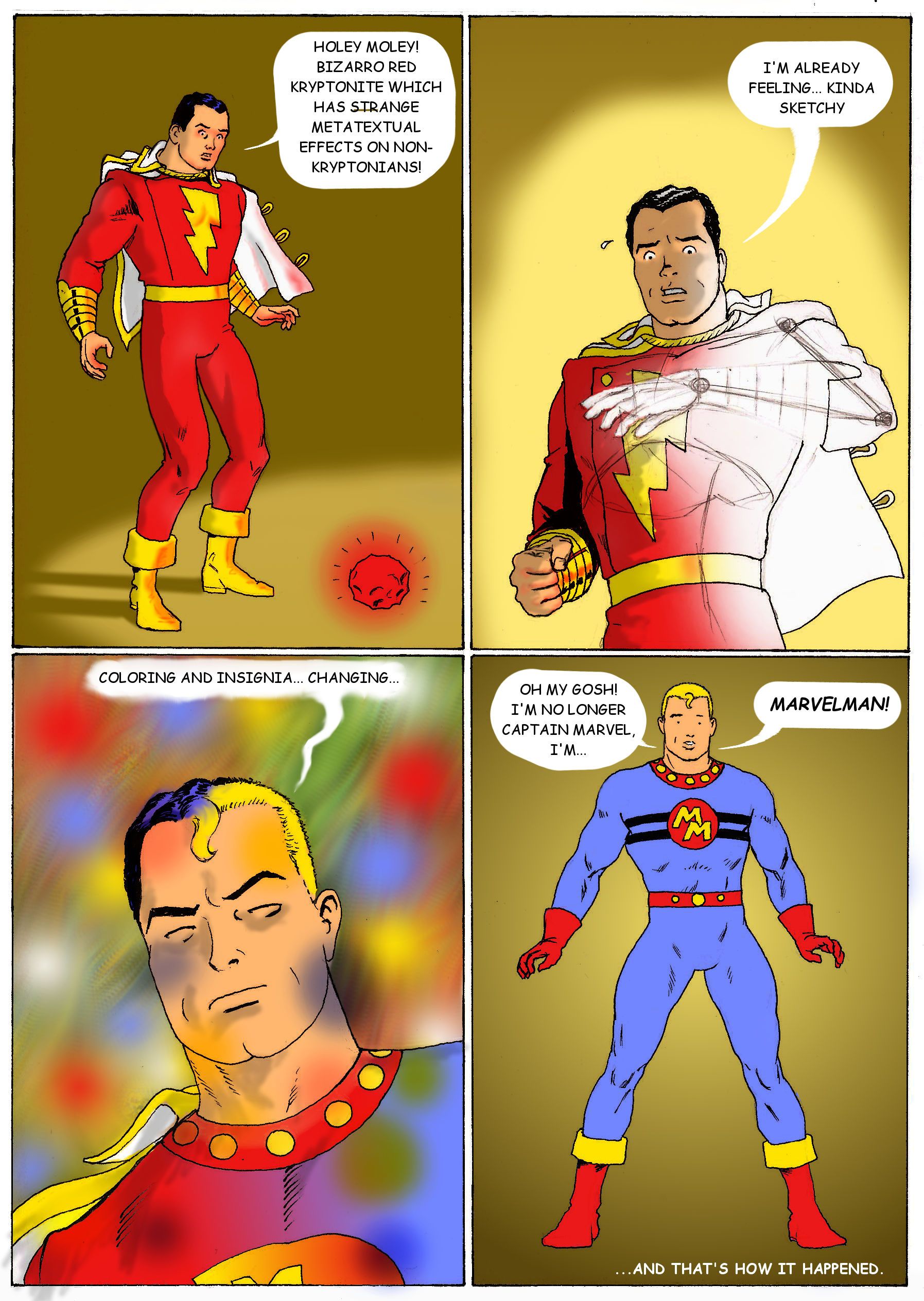 The Line it is Drawn #266 - Characters Going Through Red Kryptonite ...