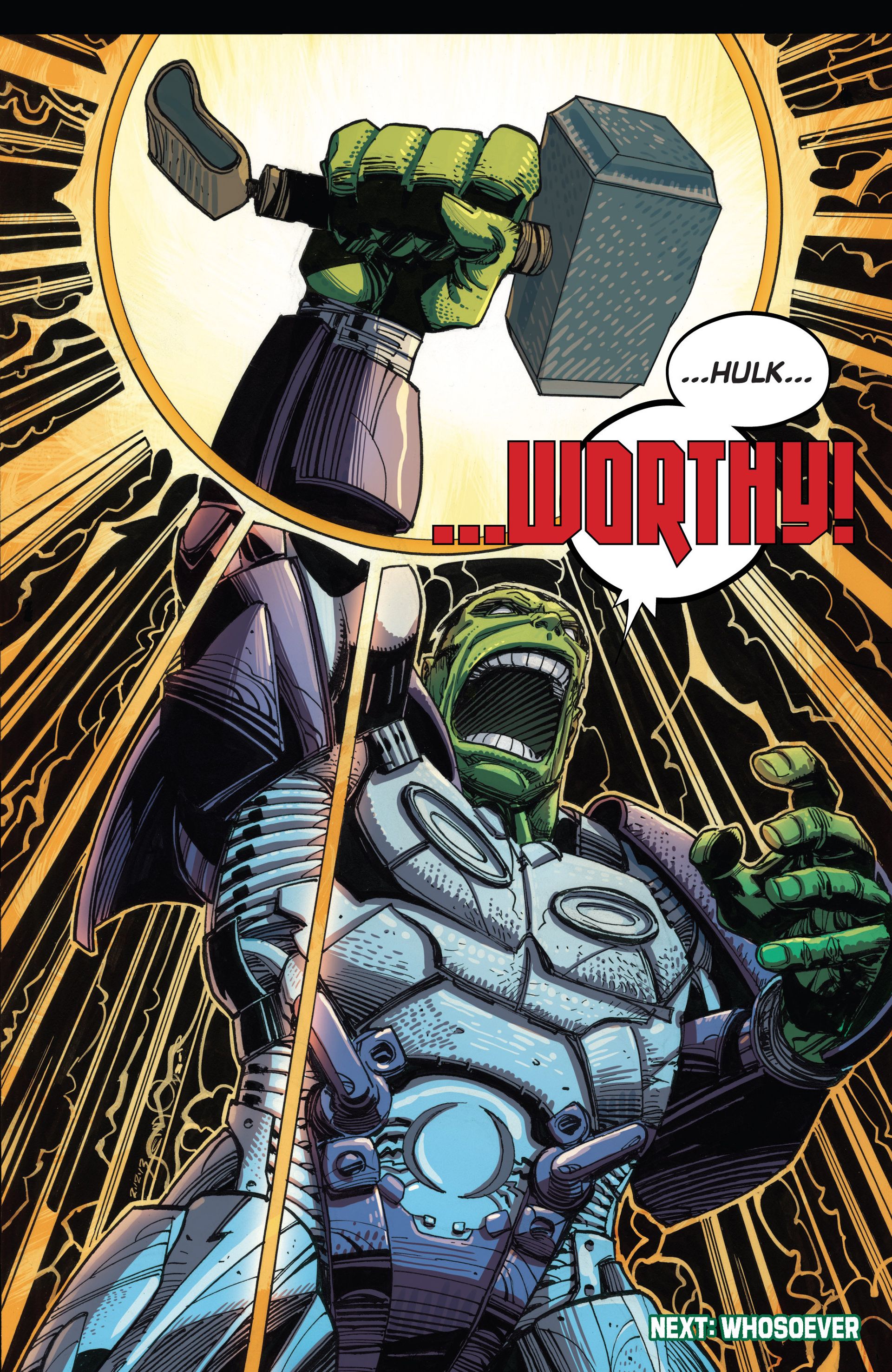 Comic Book Questions Answered: Has the Hulk Ever Lifted Thor's Hammer?