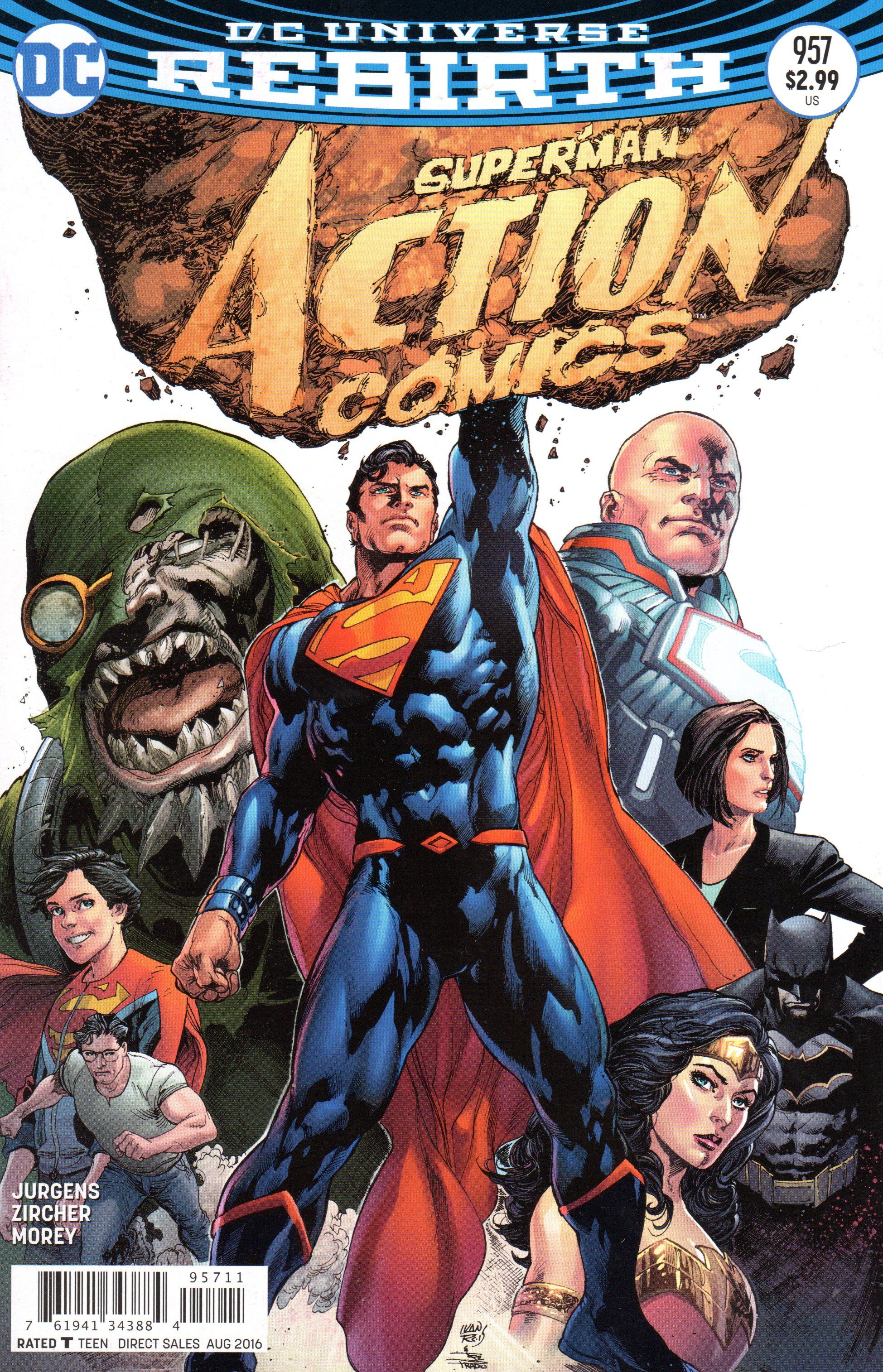 Rearranging the deck chairs: DC Rebirth titles, Week Two!
