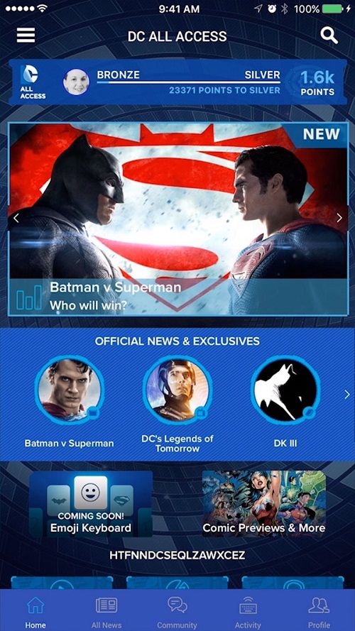 DC All Access Mobile App Unites DC's Films, TV, Comics