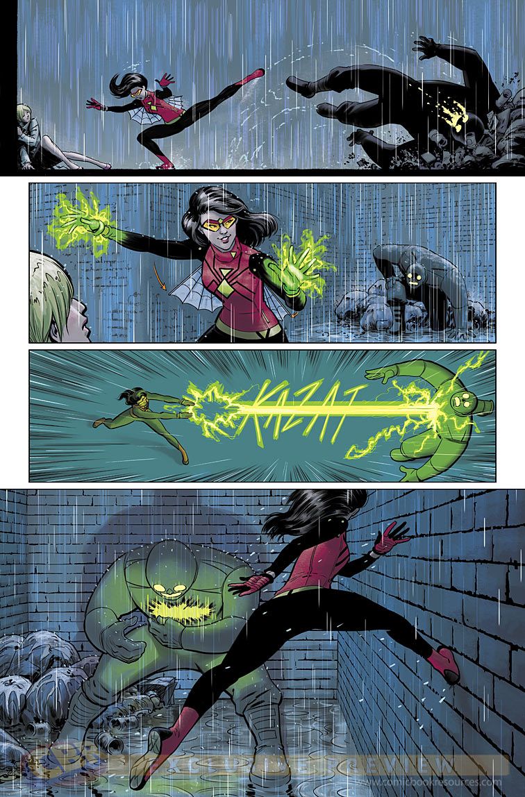 Hopeless' "Spider-Woman" Fires a Venom Blast at Street Crime