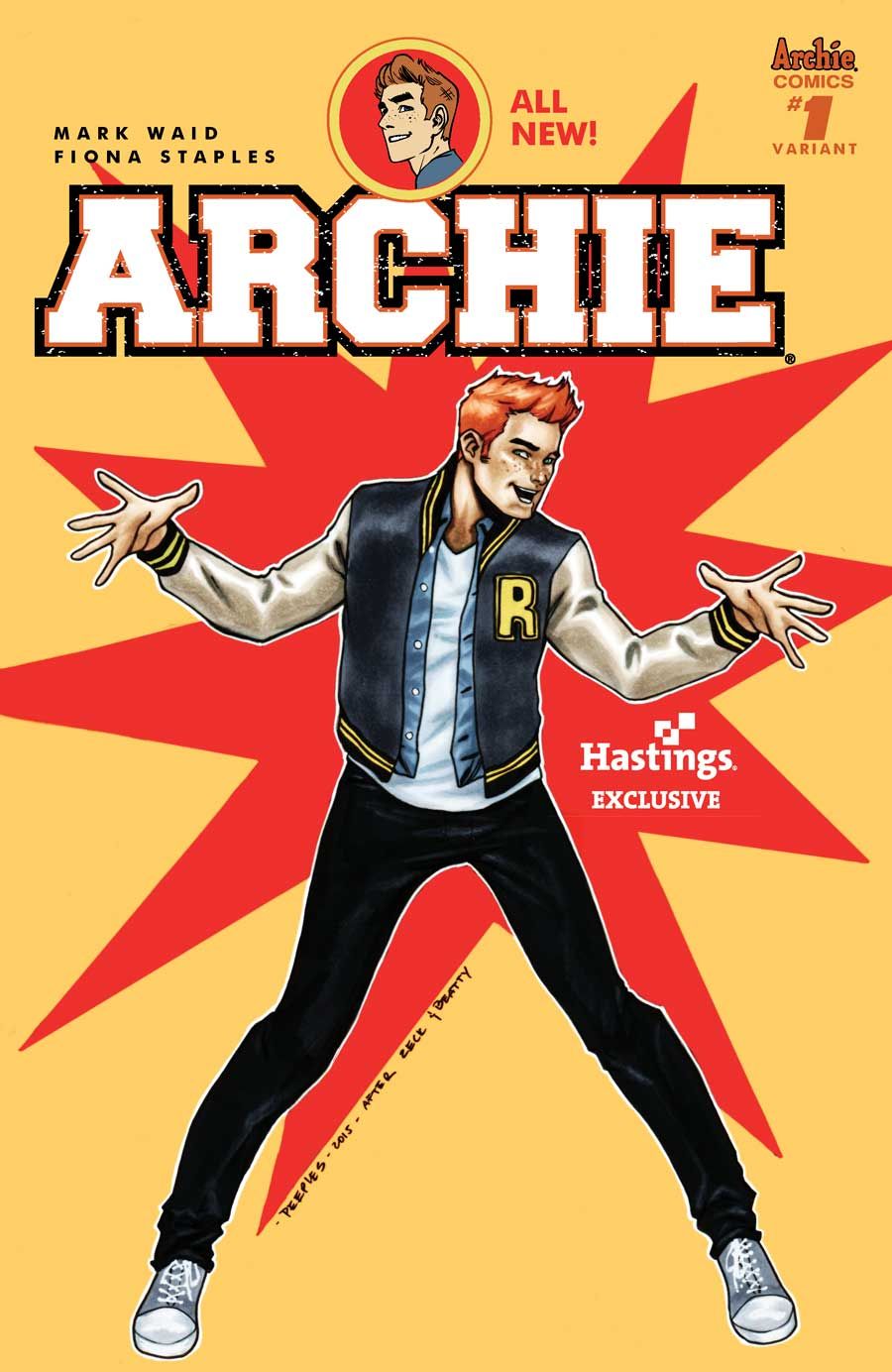 "Archie" #1 Receives 17 Retailer Exclusive Variants