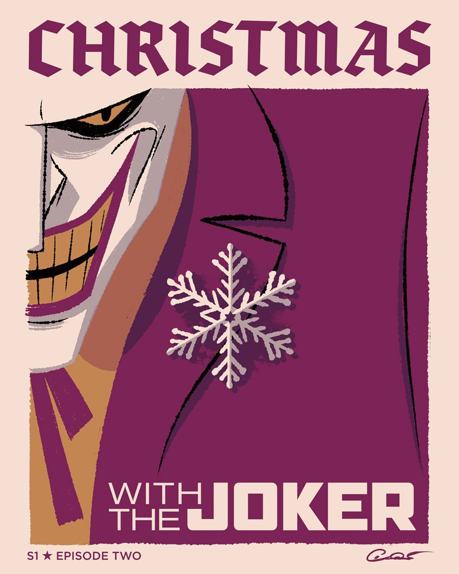 "Batman: The Animated Series" Episodes Get "Dark Deco" Posters