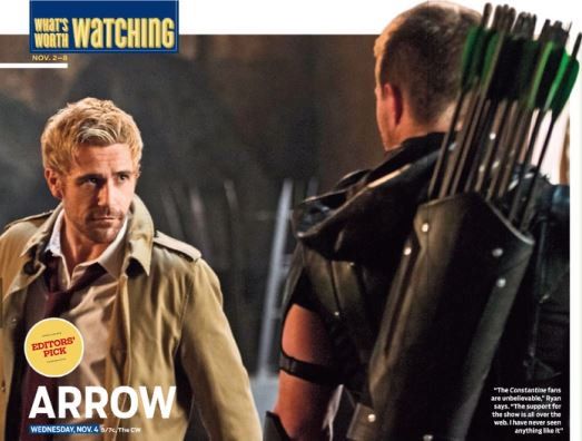 New Details, Photo From Constantine's "Arrow" Appearance Revealed