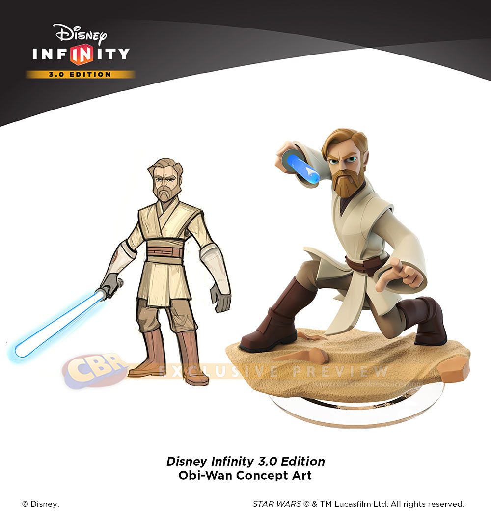 EXCLUSIVE: "Disney Infinity 3.0" Art Director Discusses Obi-Wan's ...