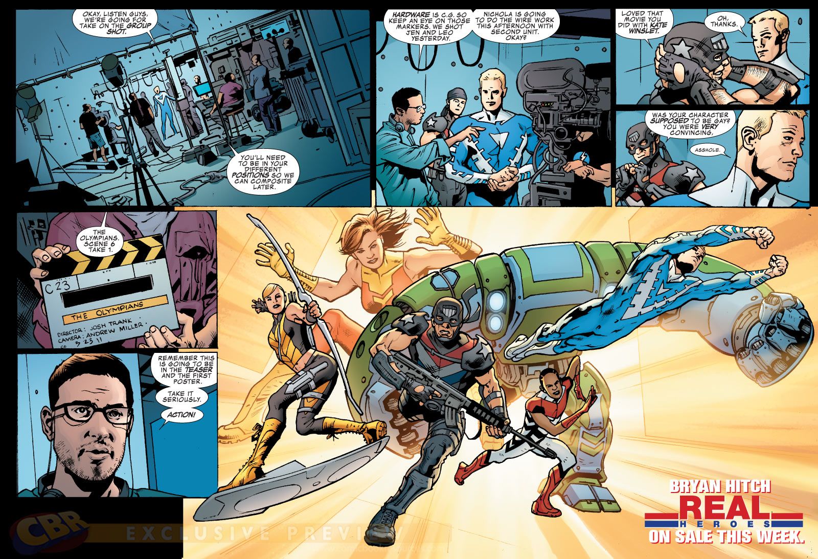 EXCLUSIVE: Hitch's "Real Heroes" Origin Strips Continue with the ...