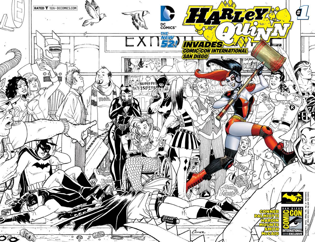 SDCC: DC's No Boundaries Panel Spotlights "Harley Quinn," "Grayson"