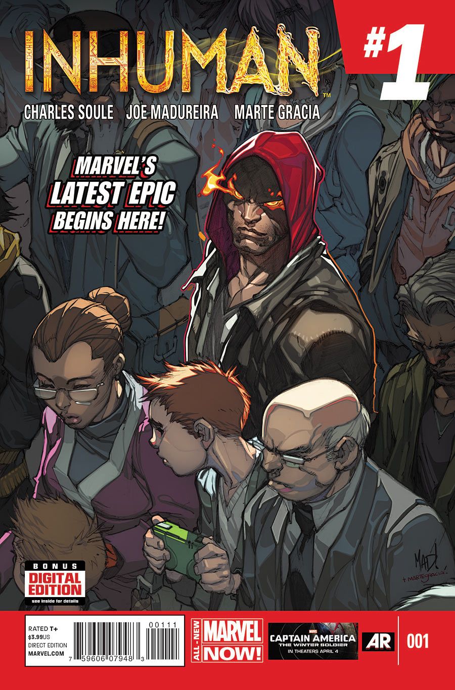 "Inhuman" #1 Sells Out, Full Issue Included in "Amazing Spider-Man" #1