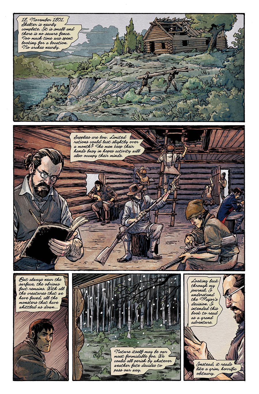 Chris Dingess Unleashes Sasquatches (Plural) in "Manifest Destiny"