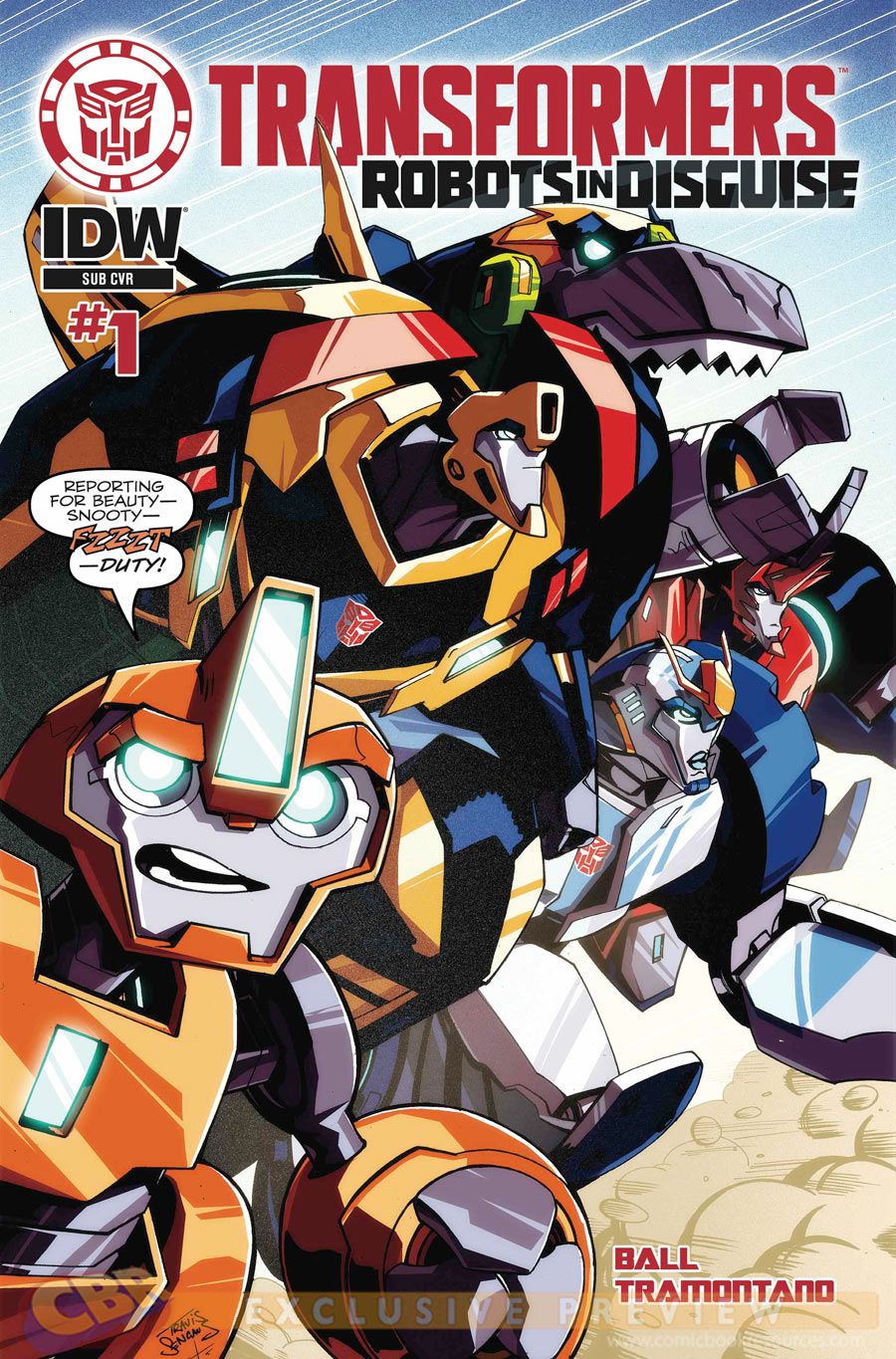 EXCLUSIVE: IDW Sets Lineup for "Transformers: Robots in Disguise" Comic
