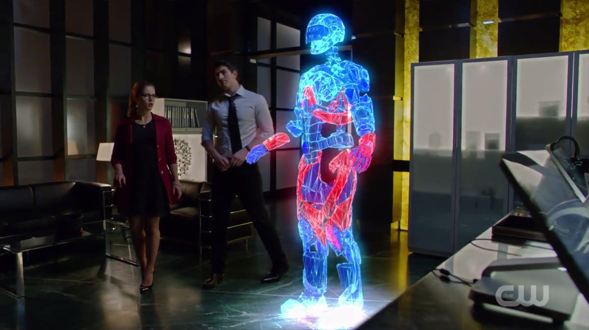 "Arrow" Reveals A.T.O.M. Suit, Explains Ray Palmer's Heroic Inspiration