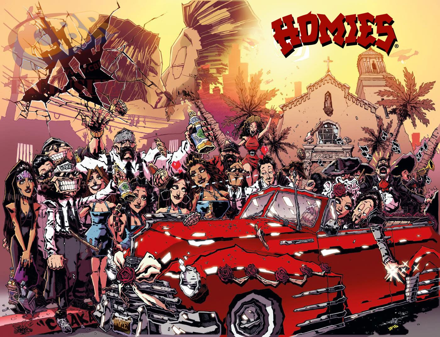 EXCLUSIVE: "Homies" #1 Cover Unveiled as Creator Returns to Co-Write ...