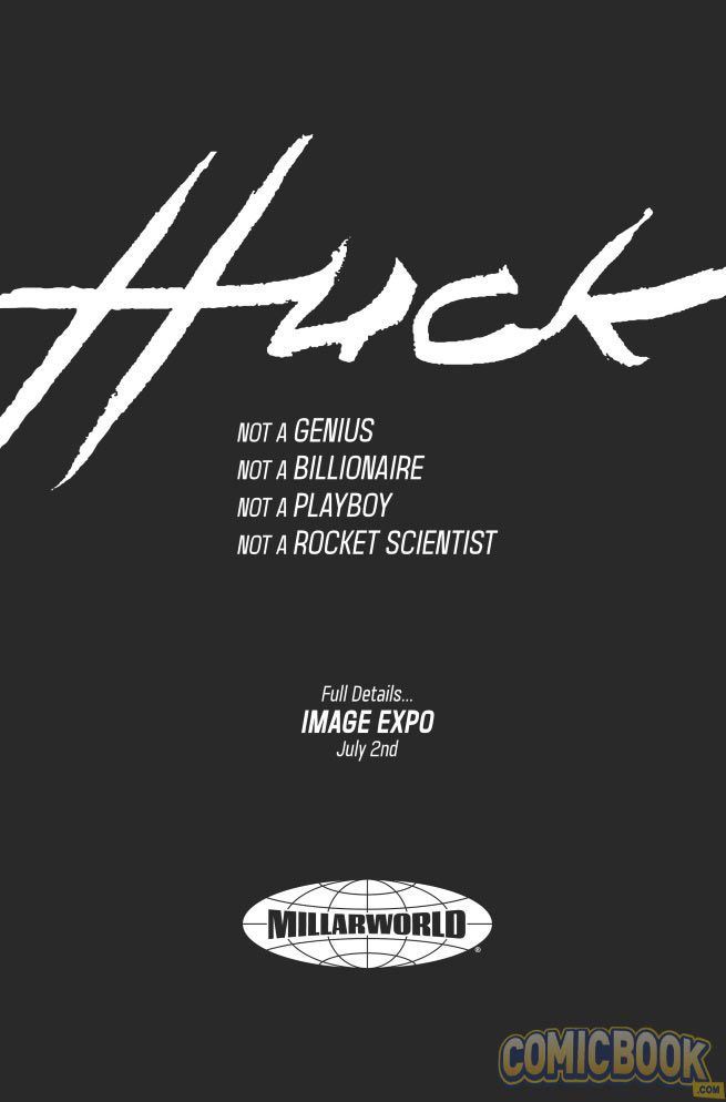 What is Mark Millar's "Huck"?
