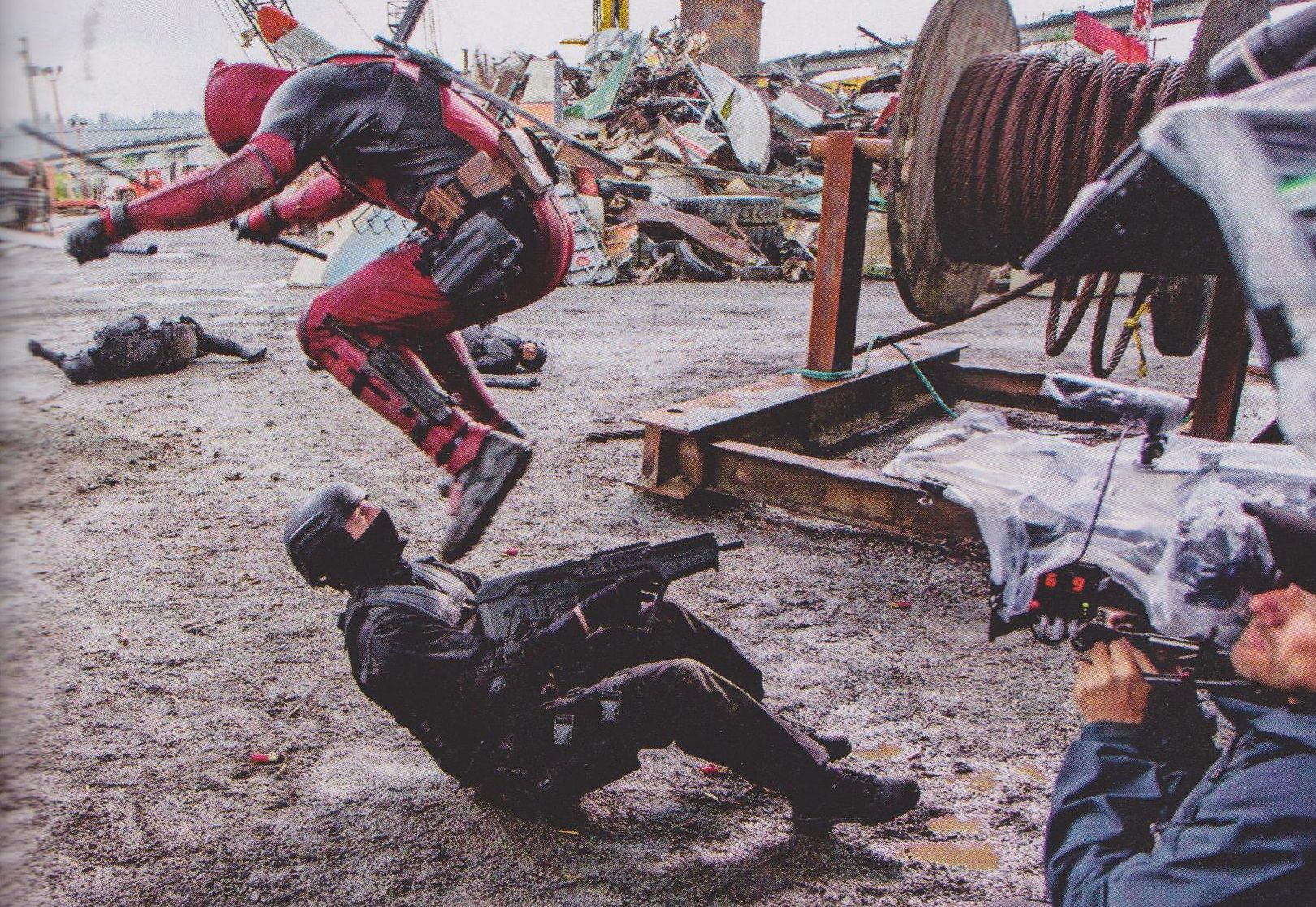 Deadpool Busts A Move In New Movie Stills