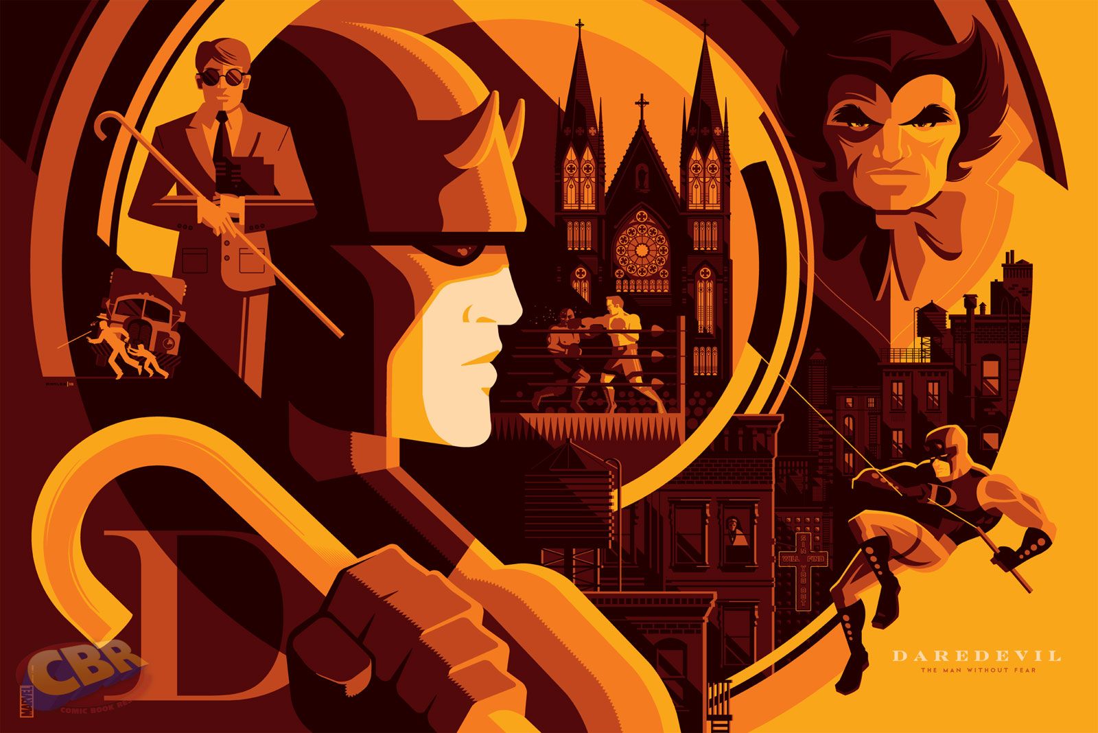 EXCLUSIVE: Mondo, Tom Whalen Celebrate Daredevil at "Pulp Menagerie ...