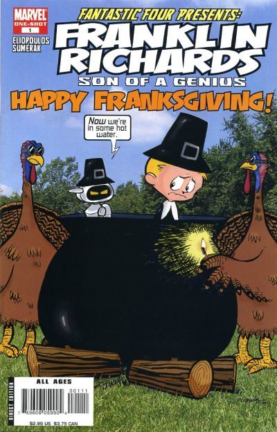 Enjoy a Feast of Thanksgiving-Themed Comic Book Covers!