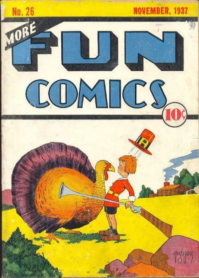 Enjoy a Feast of Thanksgiving-Themed Comic Book Covers!