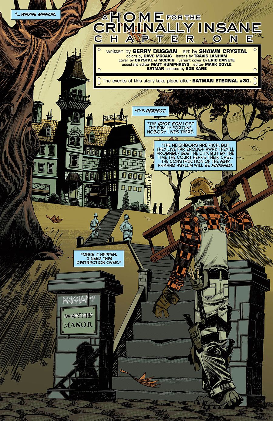 Arkham Manor #1