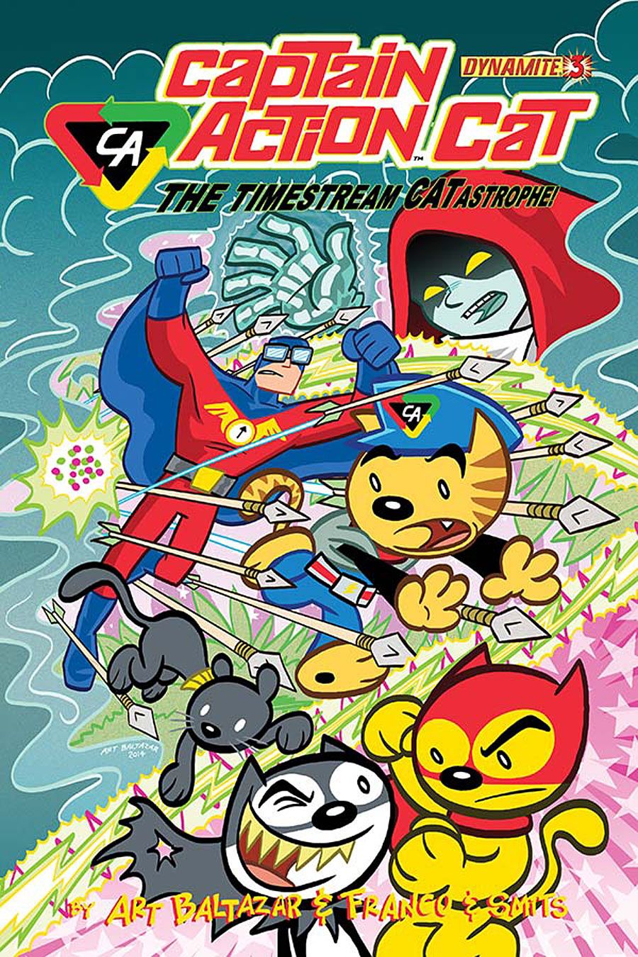 Captain Action Cat: The Timestream CATastrophe! #3