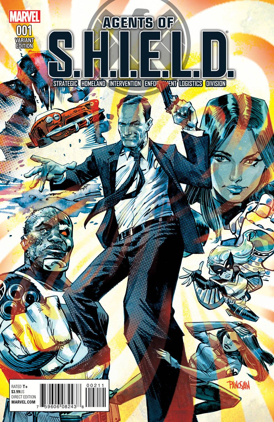Agents of S.H.I.E.L.D. #1 (UNLETTERED)