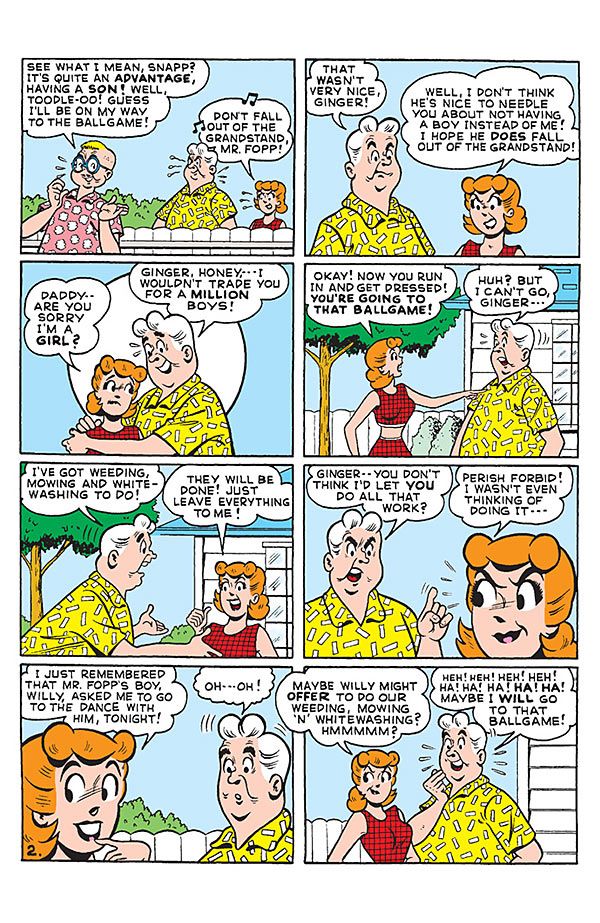 Archie 75 Series: Ginger, Sweetheart of a Nation