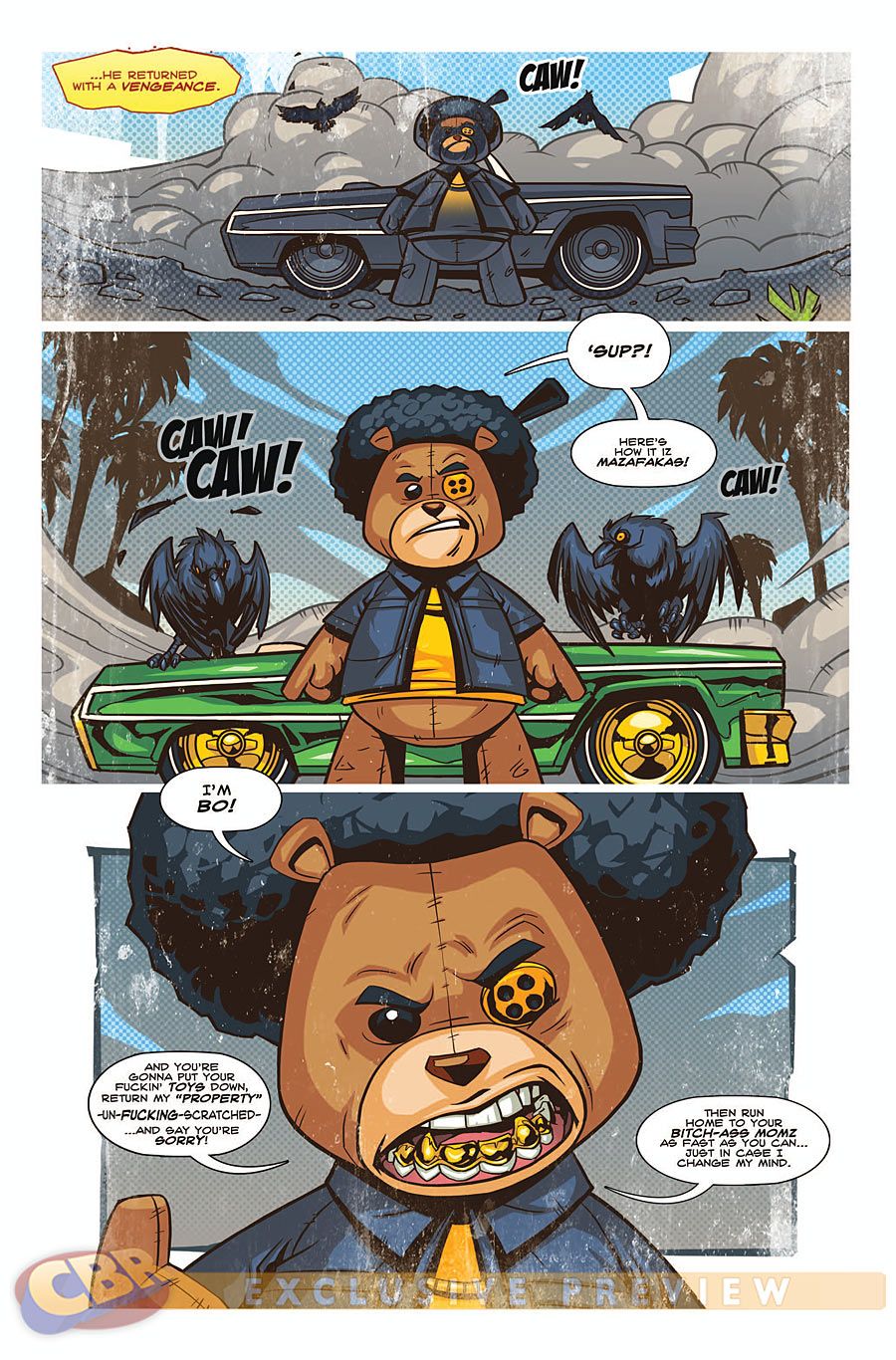 Bo, Plushy Gangsta #1