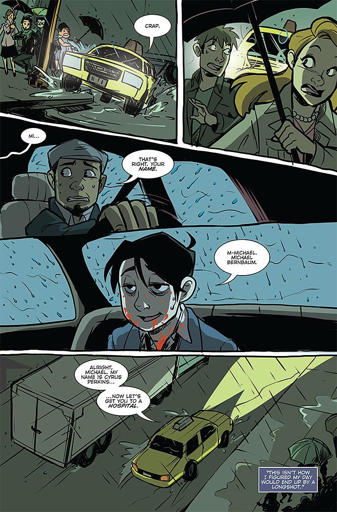 Cyrus Perkins and the Haunted Taxi Cab #1