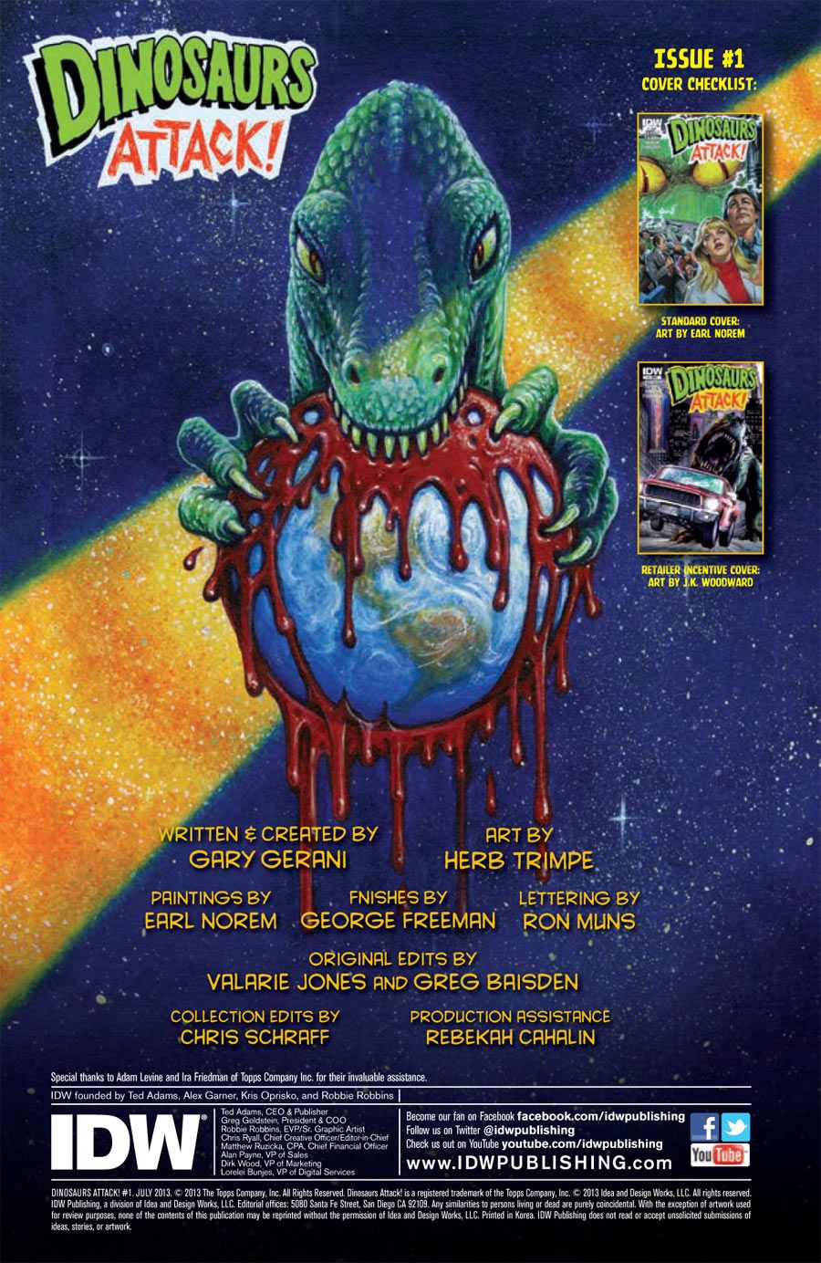 Dinosaurs Attack! #1