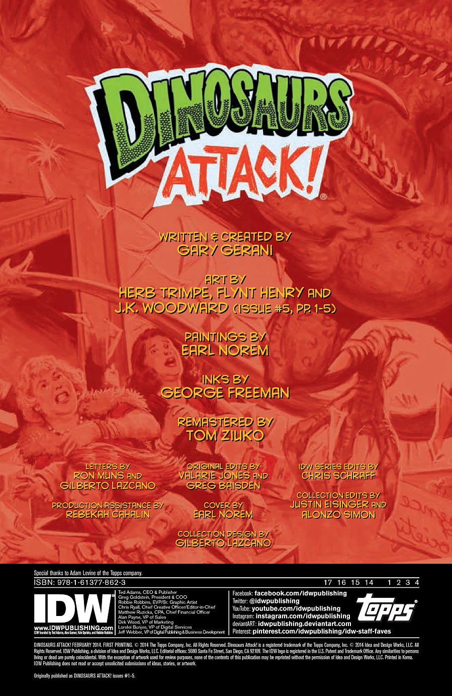 Dinosaurs Attack TPB