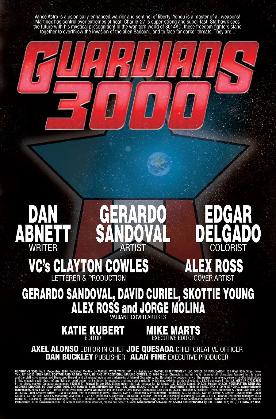 Guardians 3000 #1