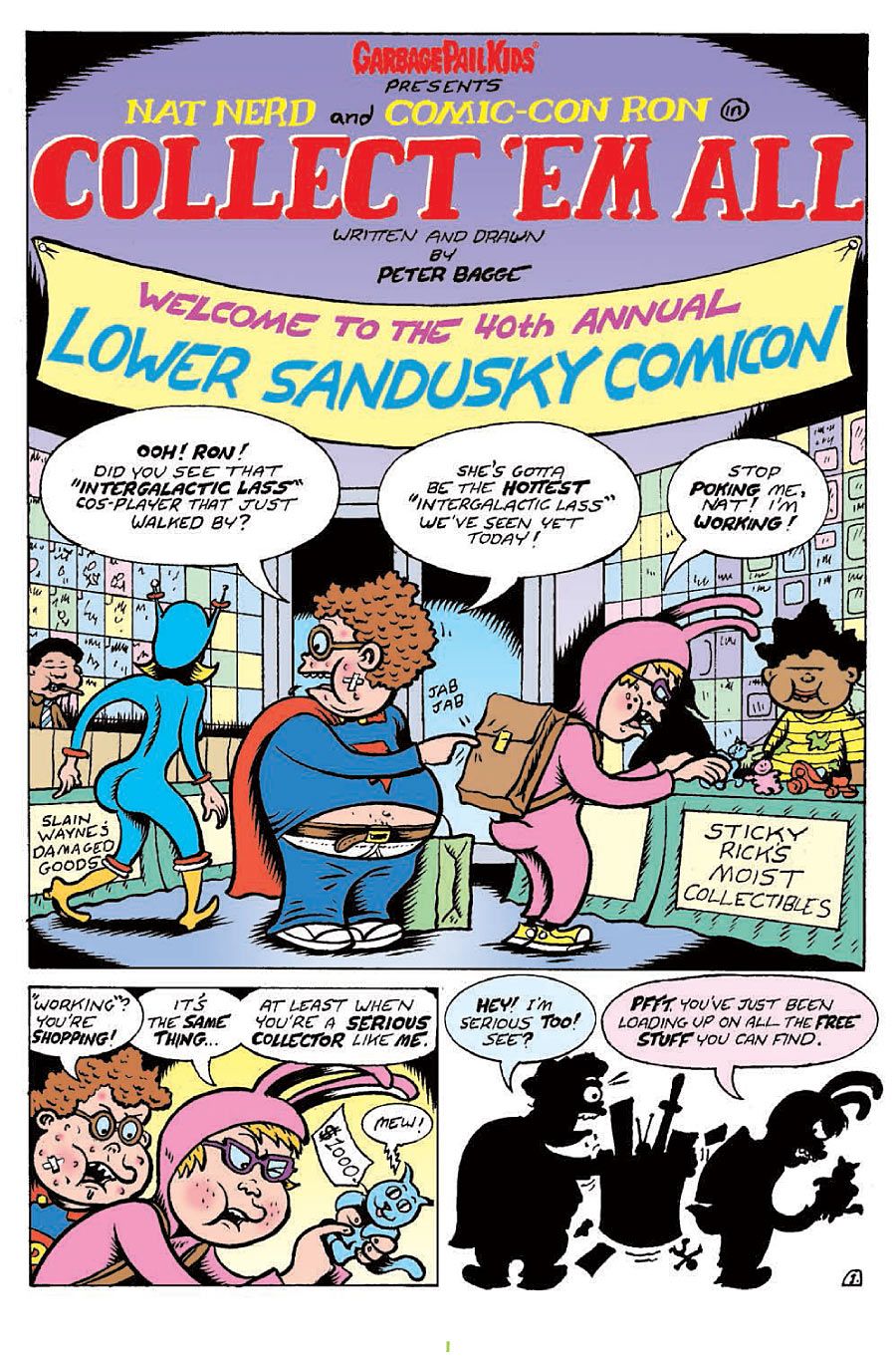 Garbage Pail Kids Comic Book Puke-tacular #1