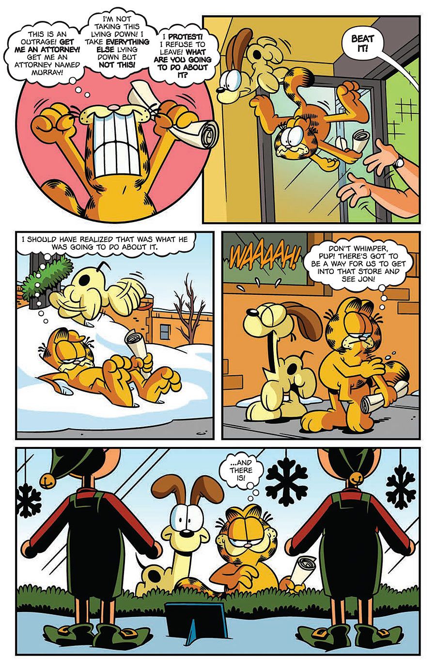 Garfield's Cheesy Holiday Special #1
