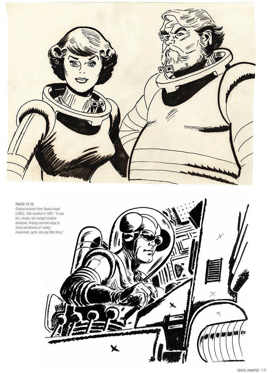 Genius Animated: The Cartoon Art of Alex Toth HC, vol. #3