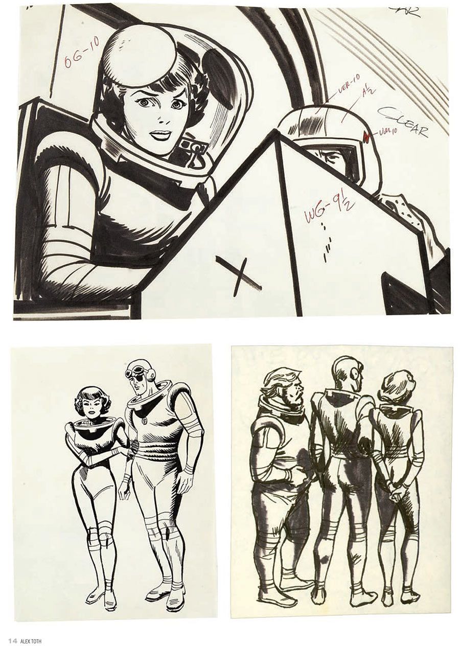 Genius Animated: The Cartoon Art of Alex Toth HC, vol. #3