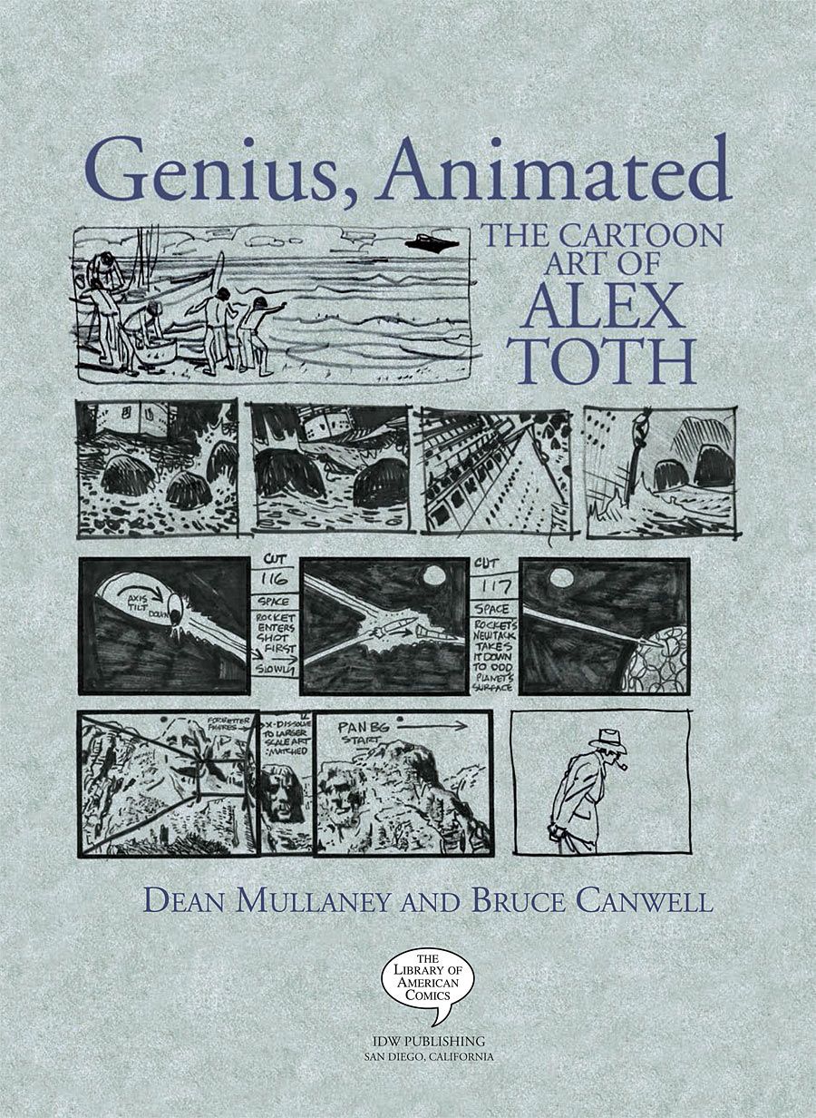 Genius Animated: The Cartoon Art of Alex Toth HC, vol. #3