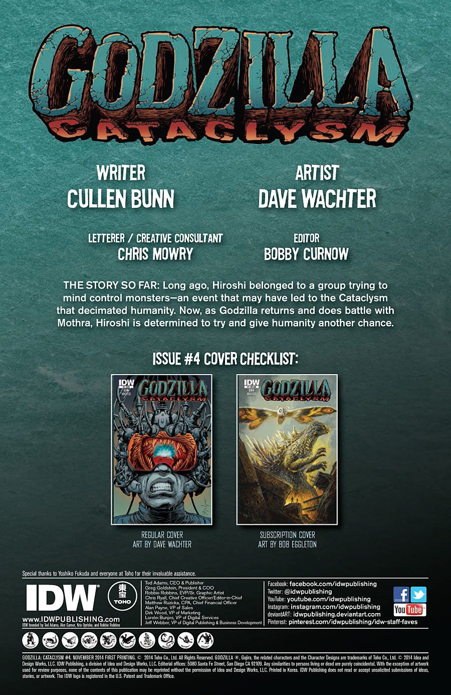 Godzilla: Cataclysm #4