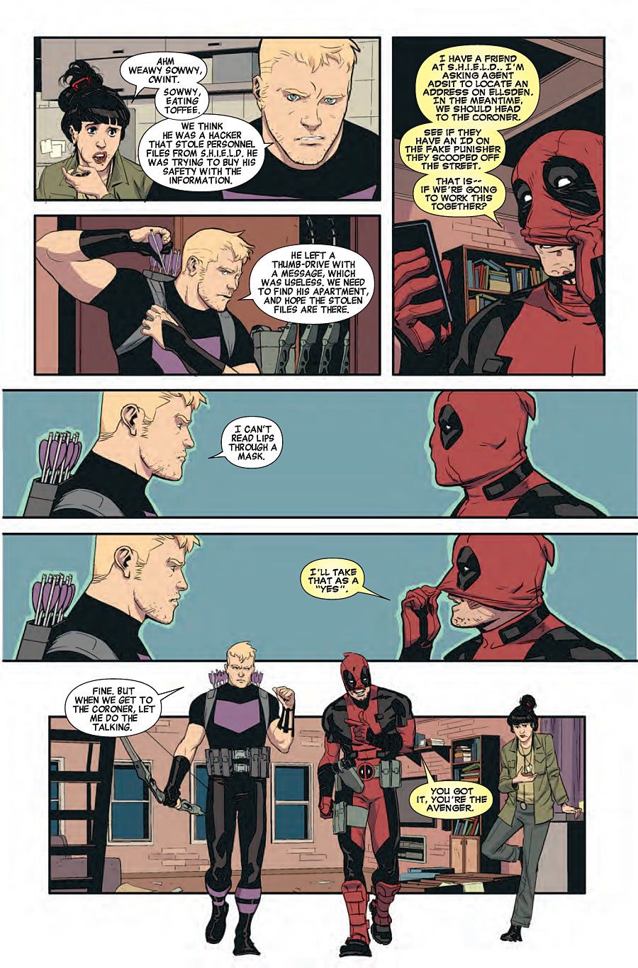Hawkeye Vs. Deadpool #1