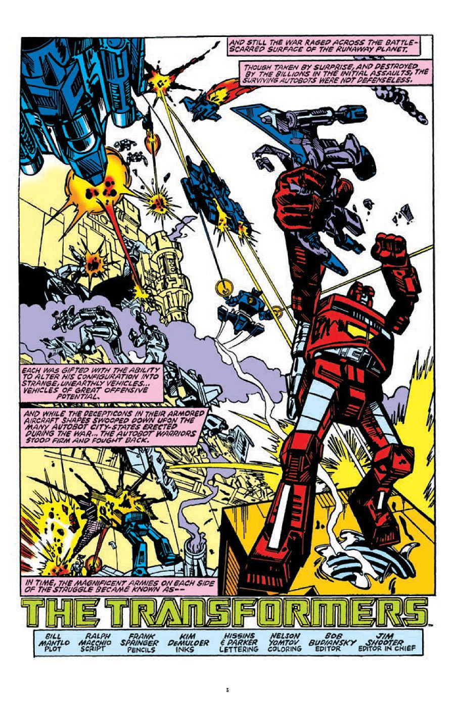 Transformers: Hundred Penny Press Edition #1