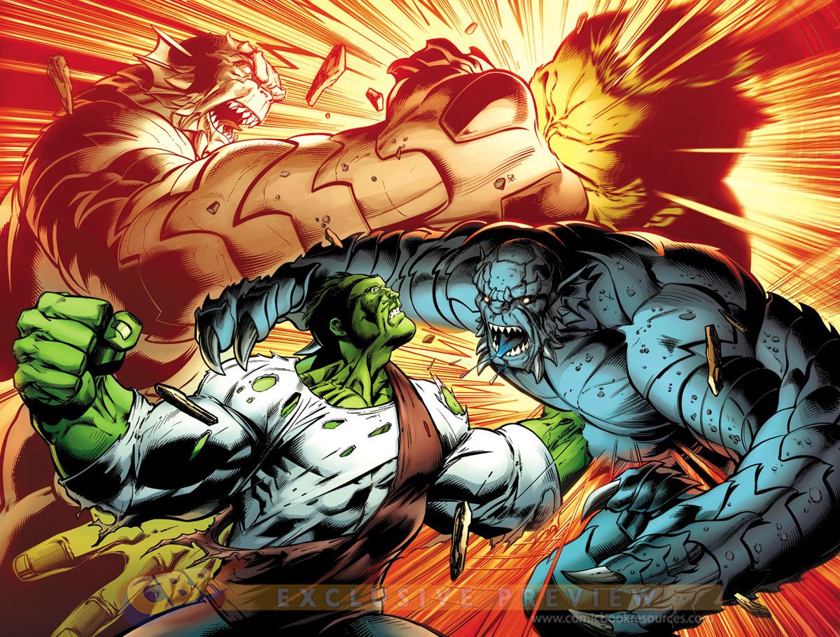 Hulk #6 (UNLETTERED)