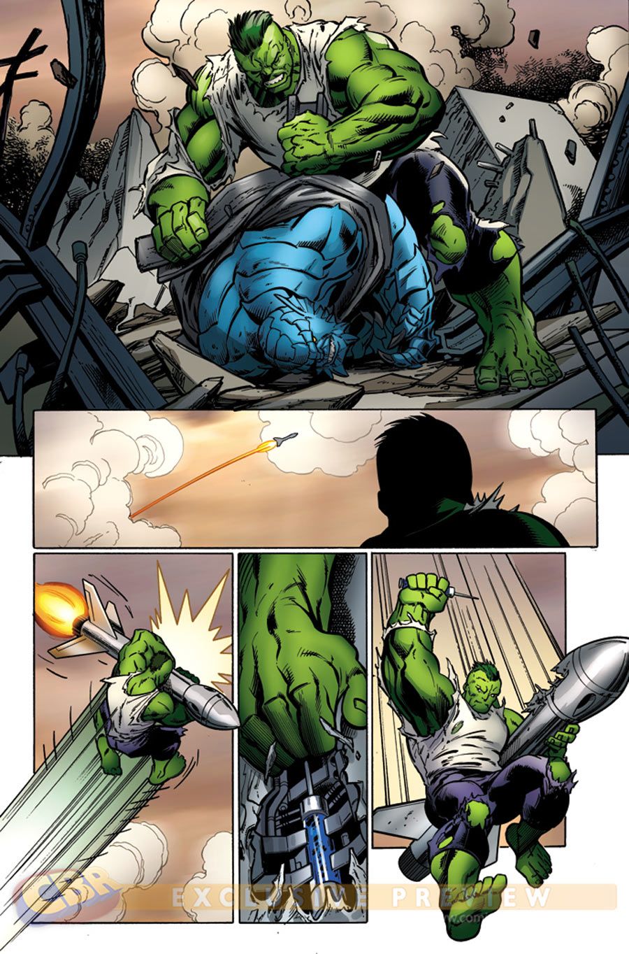 Hulk #6 (UNLETTERED)
