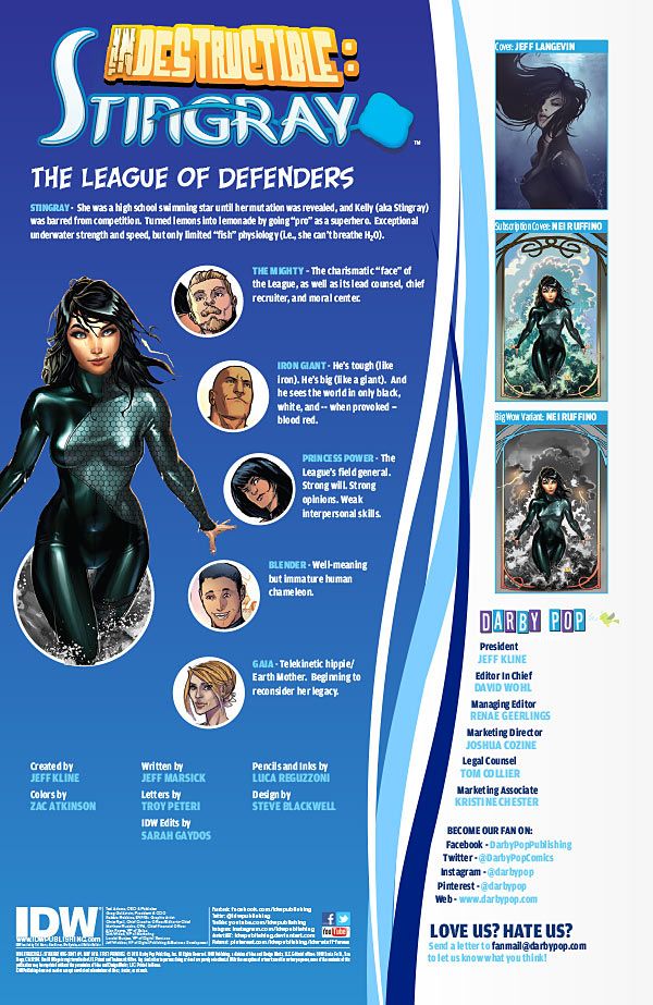 Indestructible: Stingray #1