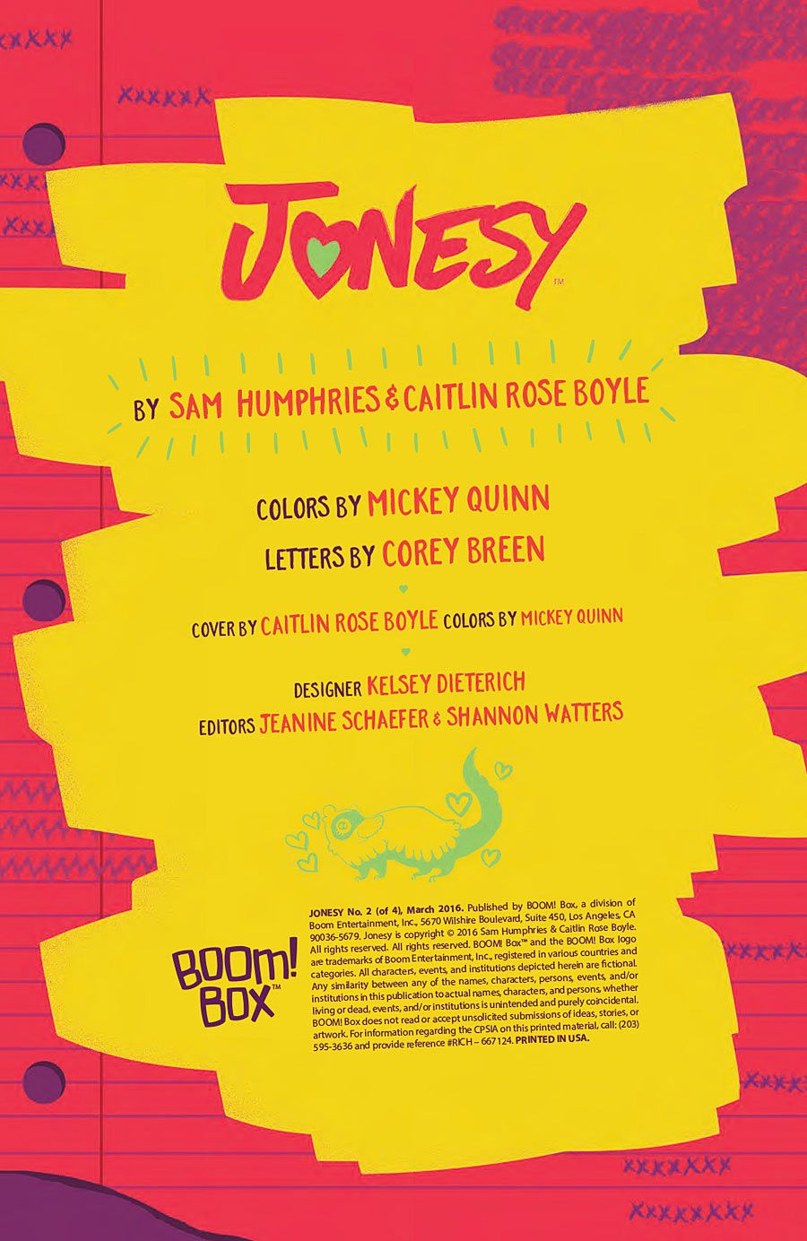 Jonesy #2